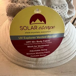Solar Escape | Accessories | New Solar Escape Hat Uv Sun Protection ...